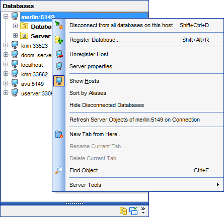 Online Documentation for SQL Manager for MySQL | SQLManager